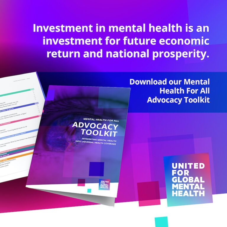 Mental Health For All Advocacy Toolkit - United for Global Mental Health